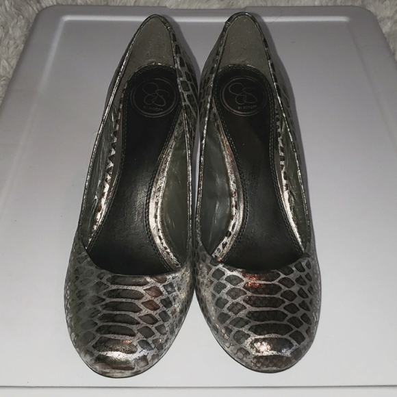 Jessica Simpson | Shoes | Jessica Simpson Snake Print Heels | Poshmark